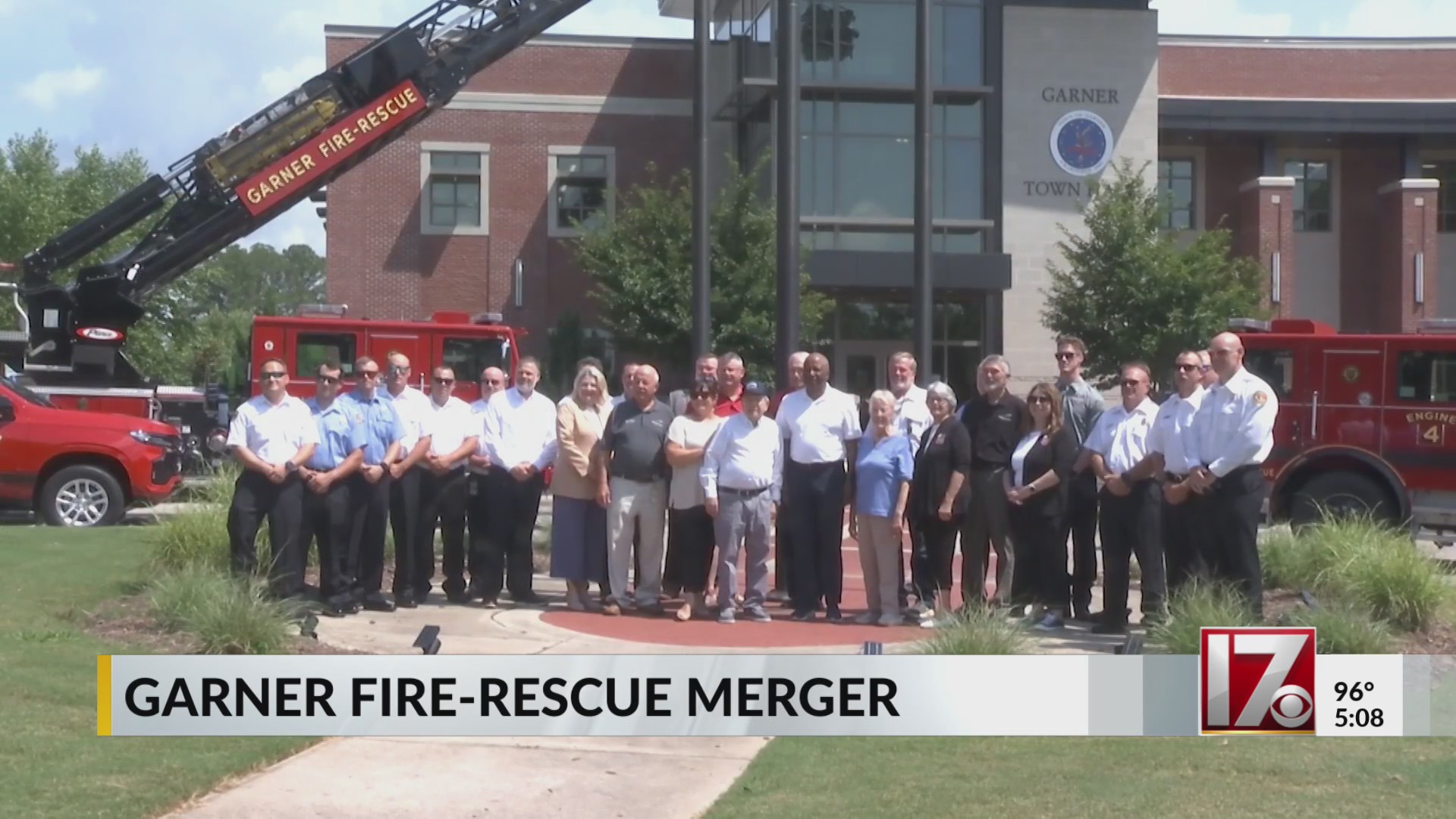 Garner Fire Rescue merges with Town of Garner – CBS17.com