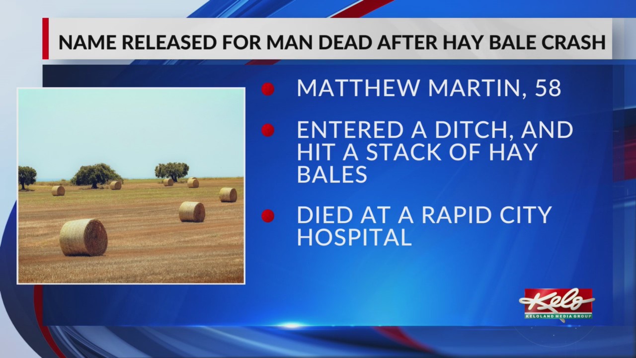 Name released for man dead after hay bale crash – KELOLAND.com