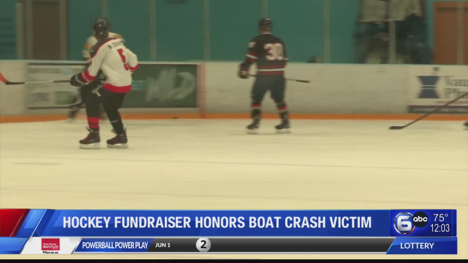 Hockey fundraiser honors boat crash victim – WATE 6 On Your Side