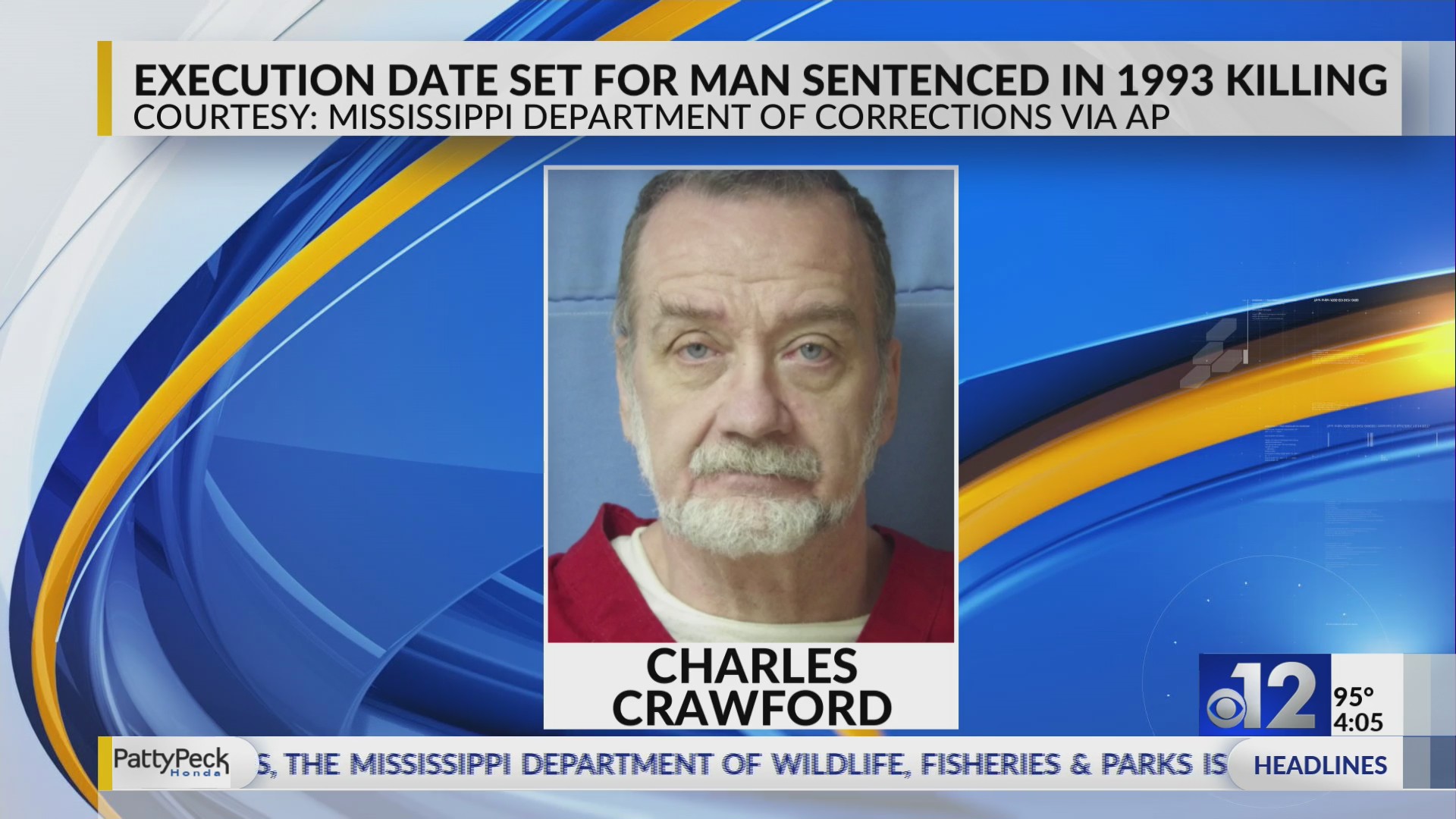 Execution date set for man sentenced in 1993 Mississippi killing – WJTV