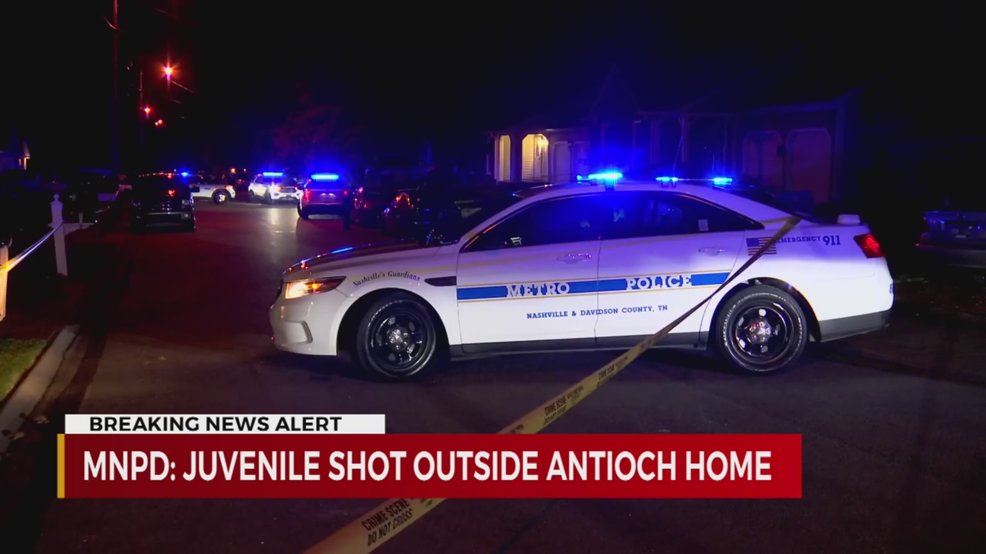 MNPD: Juvenile shot outside Antioch home – WKRN News 2