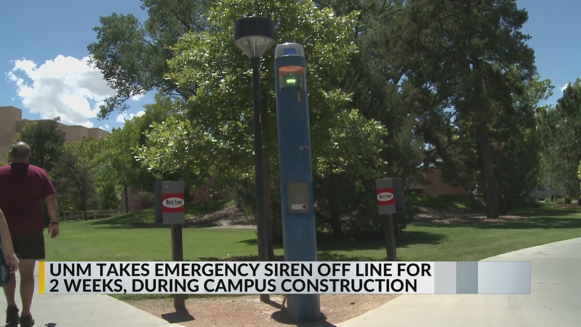 UNM makes temporary change to emergency siren system – KRQE NEWS 13 – Breaking News, Albuquerque ...
