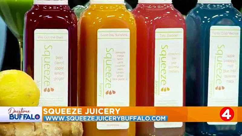 Daytime Buffalo: Squeeze Juicery for National Green Juice Day! – News 4 ...