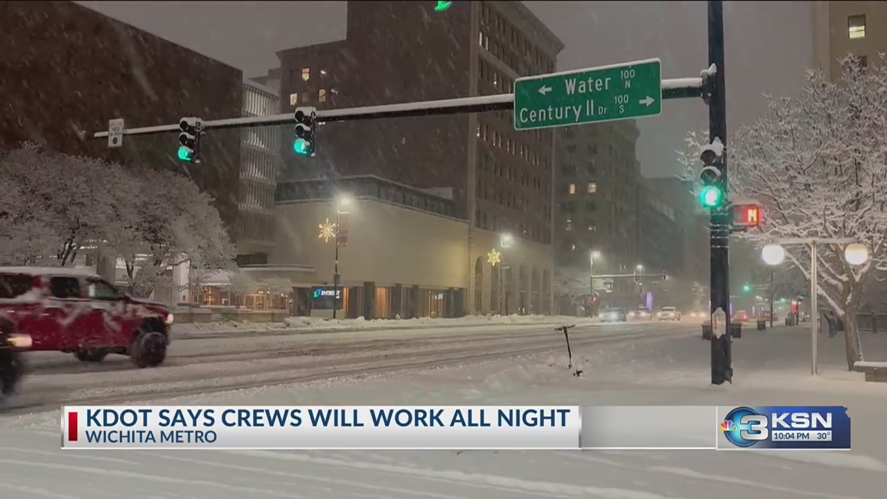 KDOT says Wichita crews will work all night long – KSN-TV
