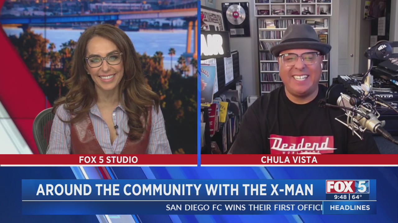 Around The Community With Xavier The X-Man – FOX 5 San Diego & KUSI News
