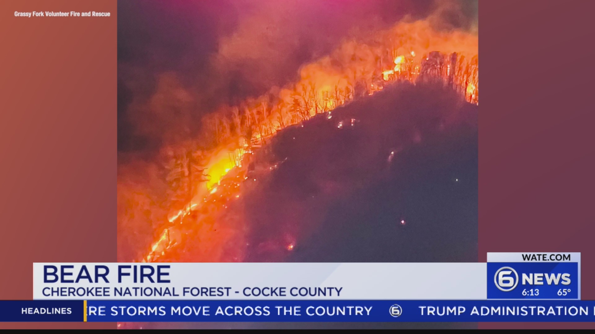 Forest Service shares update on Cherokee National Forest wildfire ...