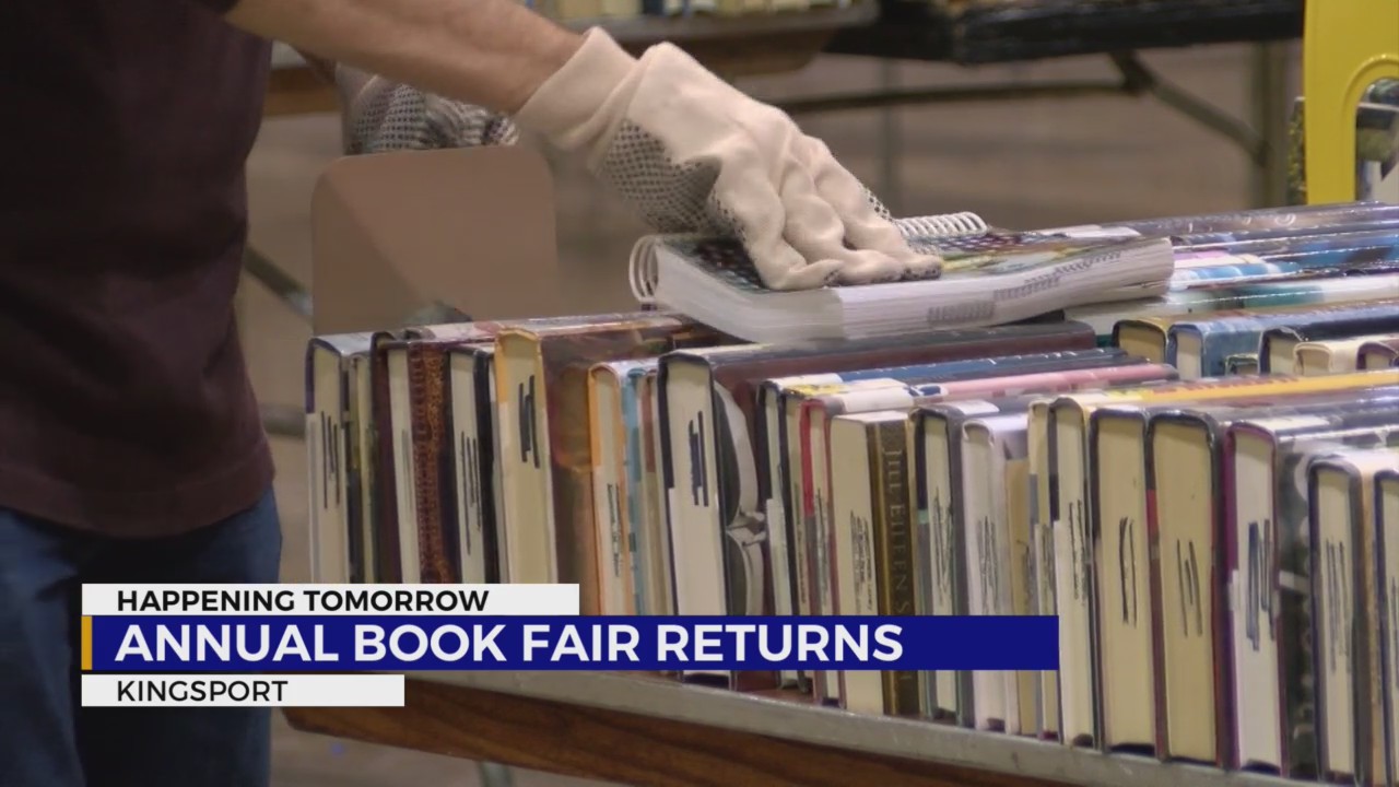 Books, puzzles, vinyl and more available at Kingsport Book Fair – WJHL ...