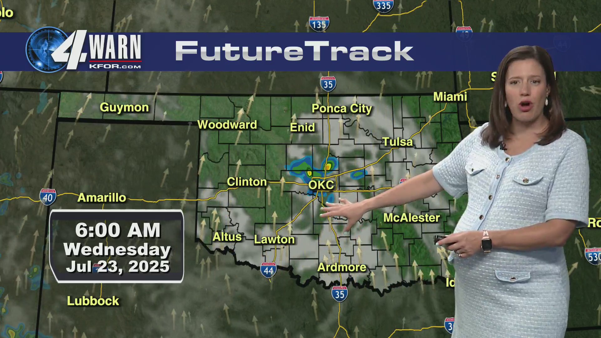 Emily Sutton talks about our dangerous heat wave and storm chances (7 ...