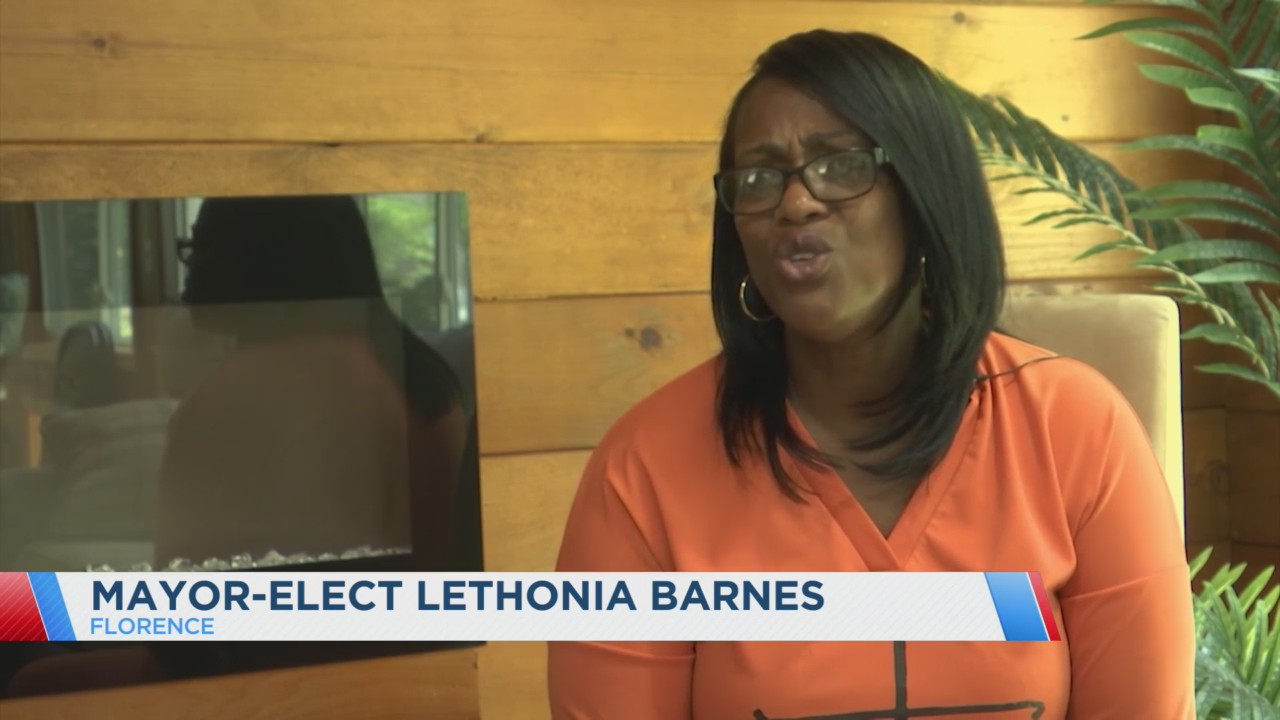 Florence mayor-elect Lethonia Barnes talks about plan to tackle crime ...