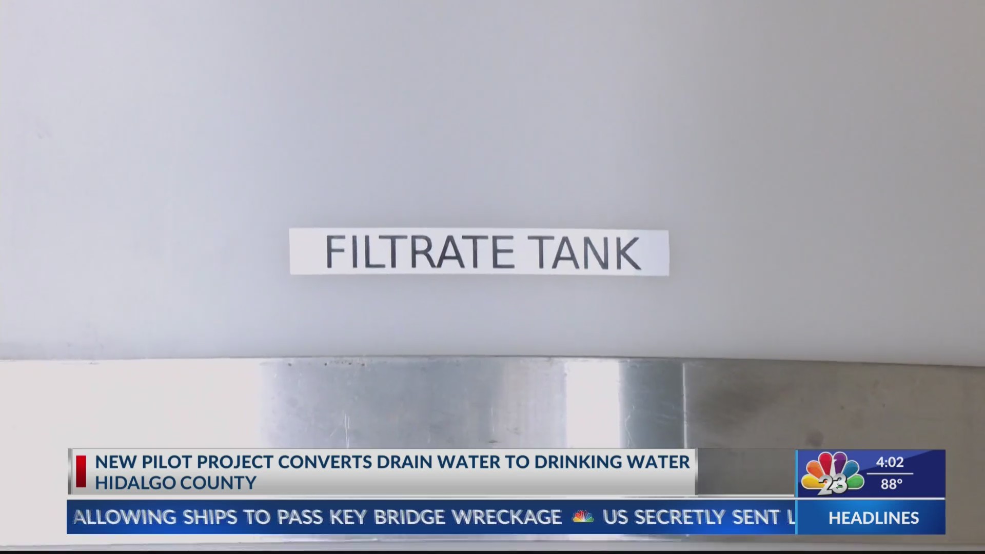 New pilot project converts drain water to drinking water – WKRG News 5