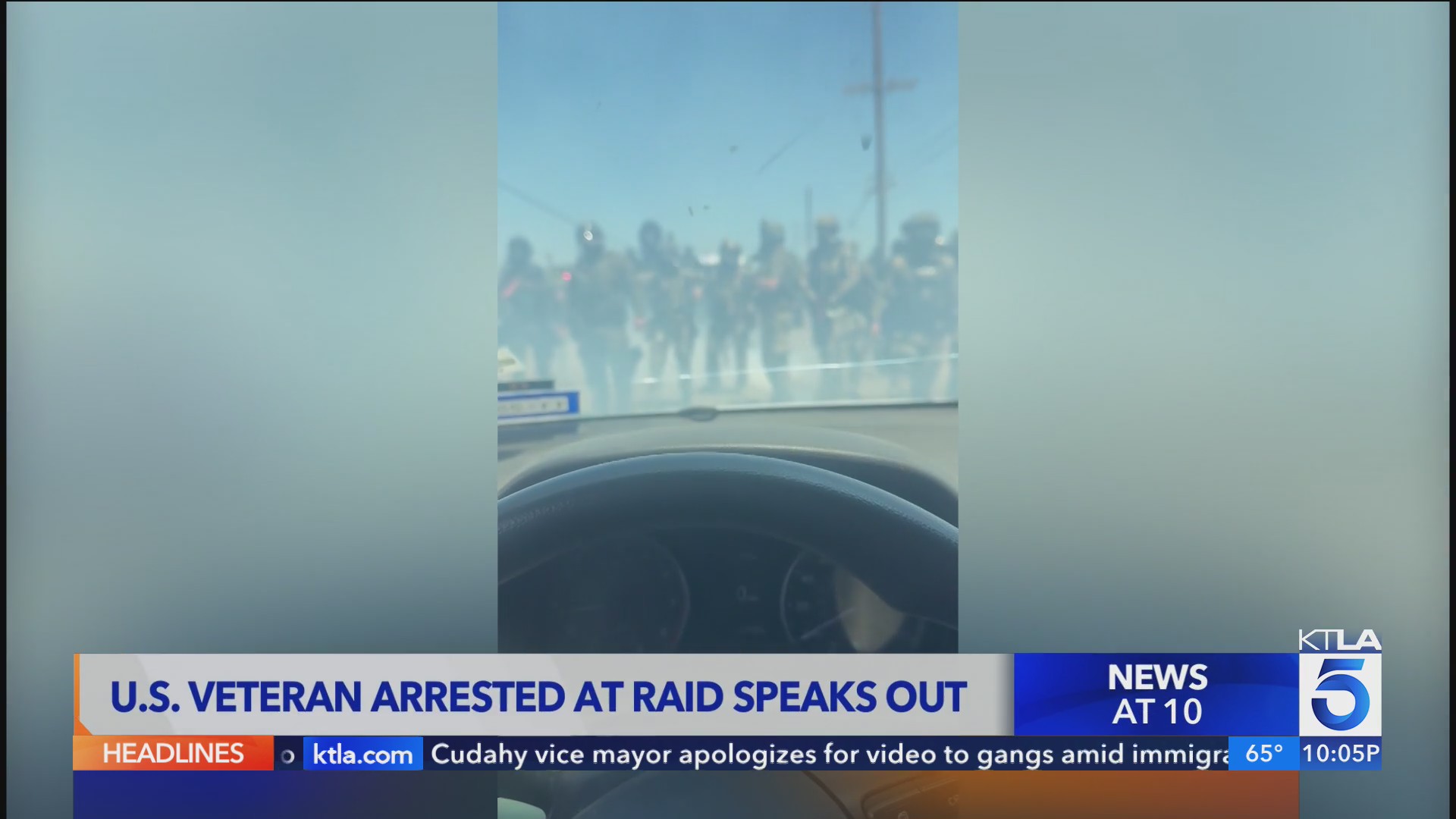 U.S. veteran arrested in ICE raid speaks out – KTLA
