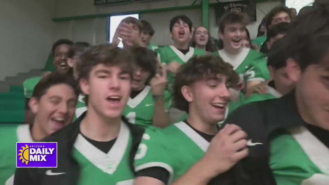 Pep Rally at St. Mary’s – Segment – CW7 Arizona