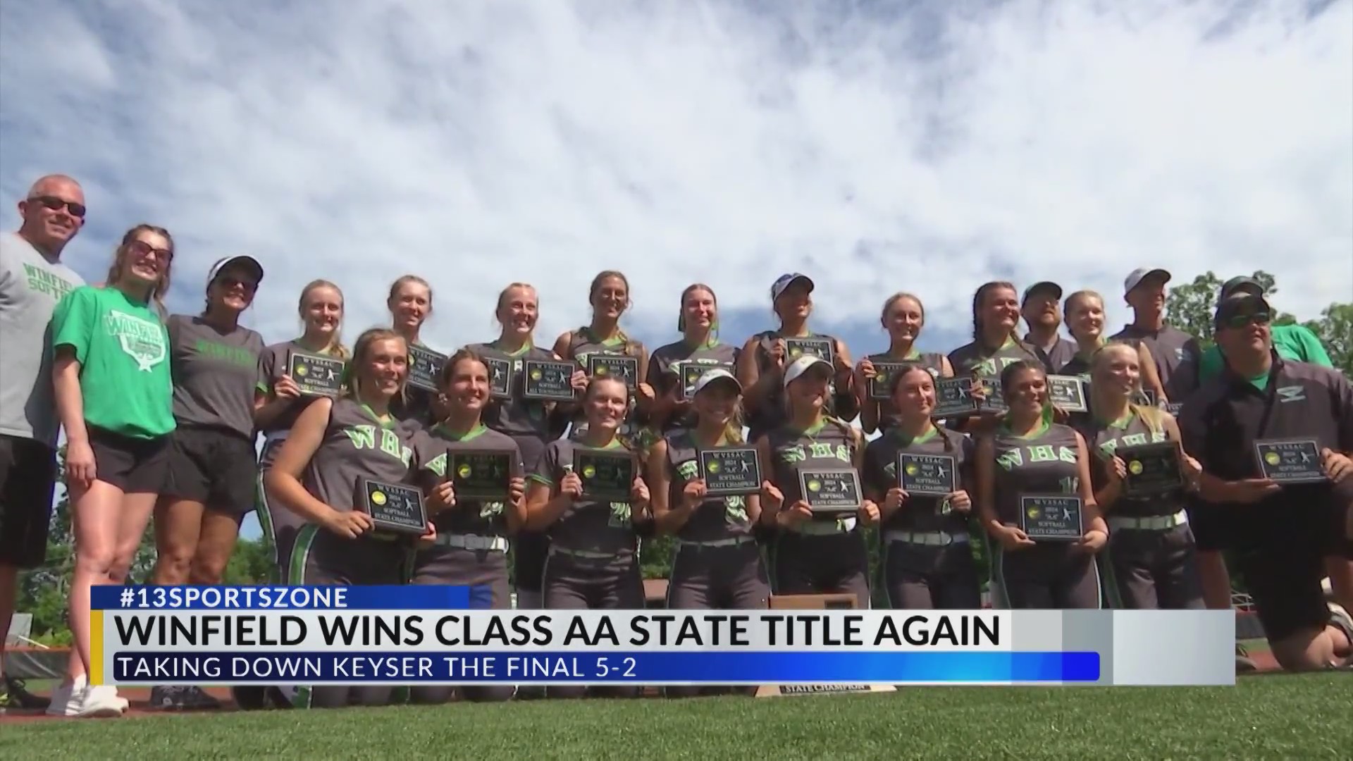 Winfield wins Class AA softball state championship – WOWK 13 News