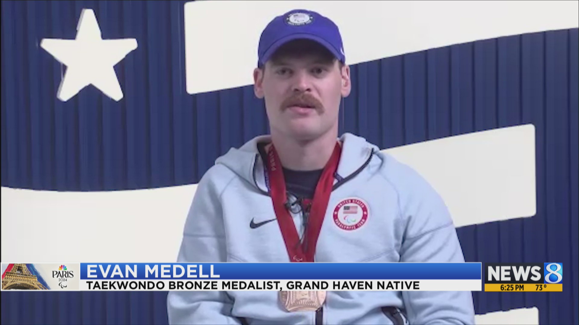 Grand Haven’s Medell wins bronze in para-taekwondo – WOODTV.com