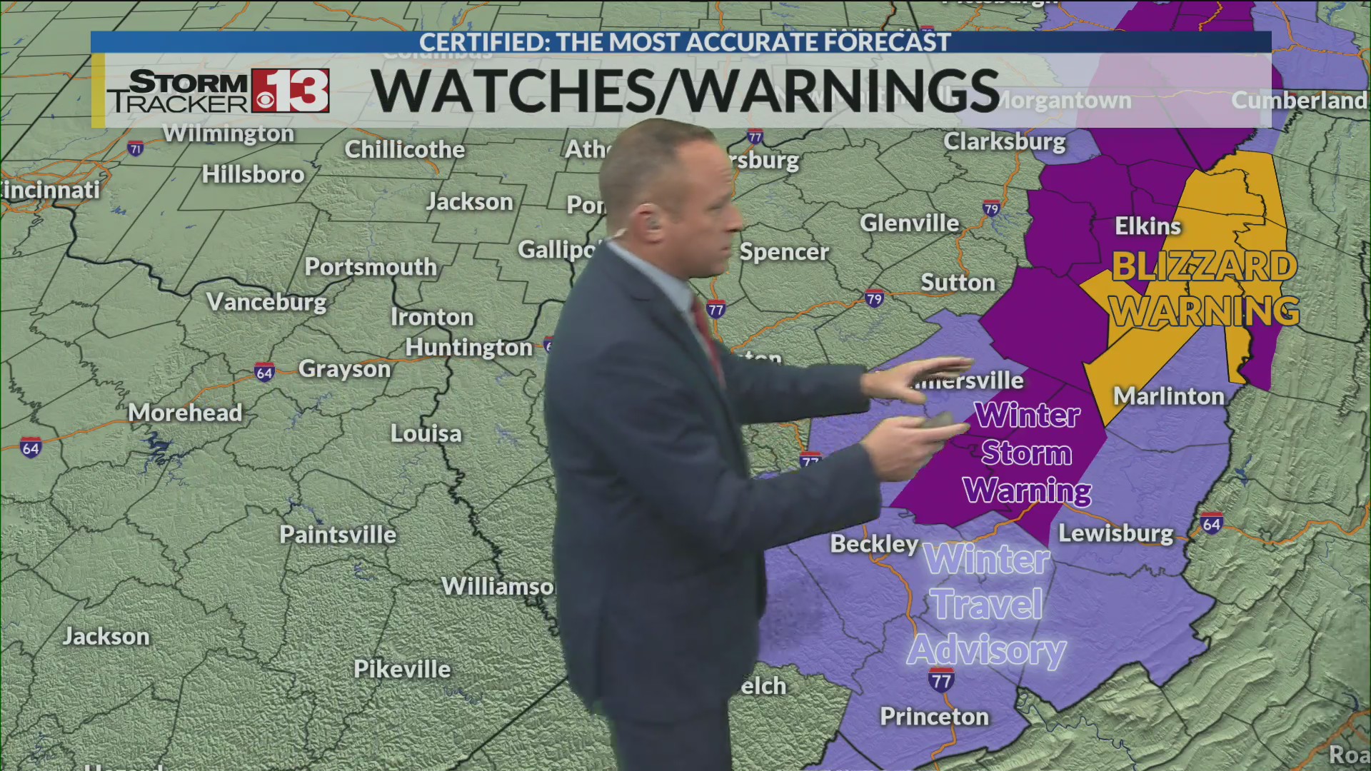 Winter weather has arrived in West Virginia – WOWK 13 News