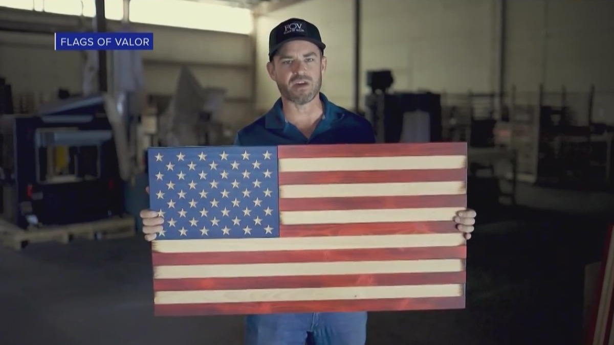 Veteran donates nearly $2M to veteran causes with American-made flags ...