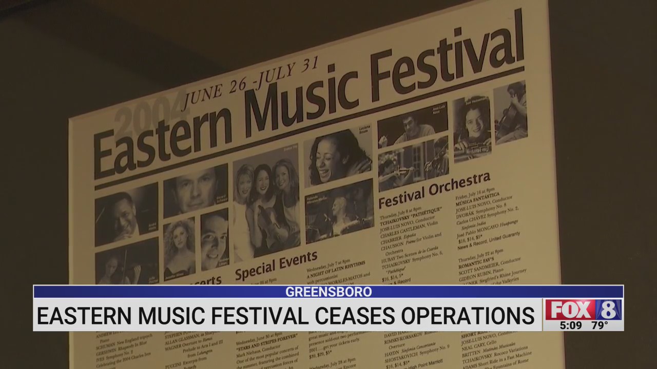 Eastern Music Festival ceases operations – Queen City News