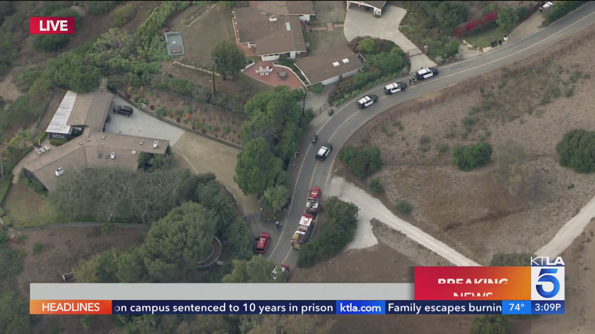 Man opens fire on LASD deputies in Malibu – KTLA