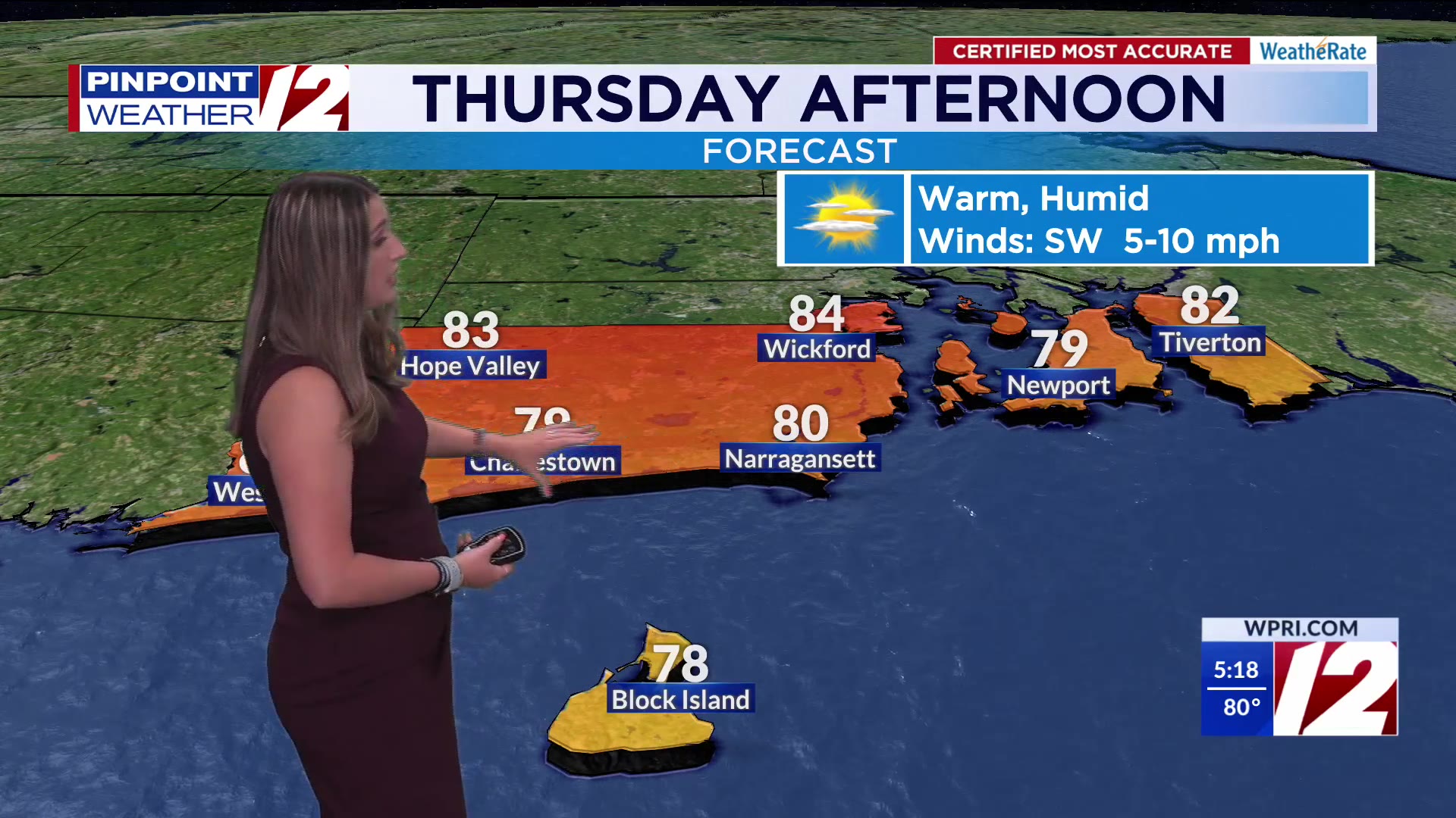 WPRI 12 Weather Forecast 7/23/25 – WPRI.com