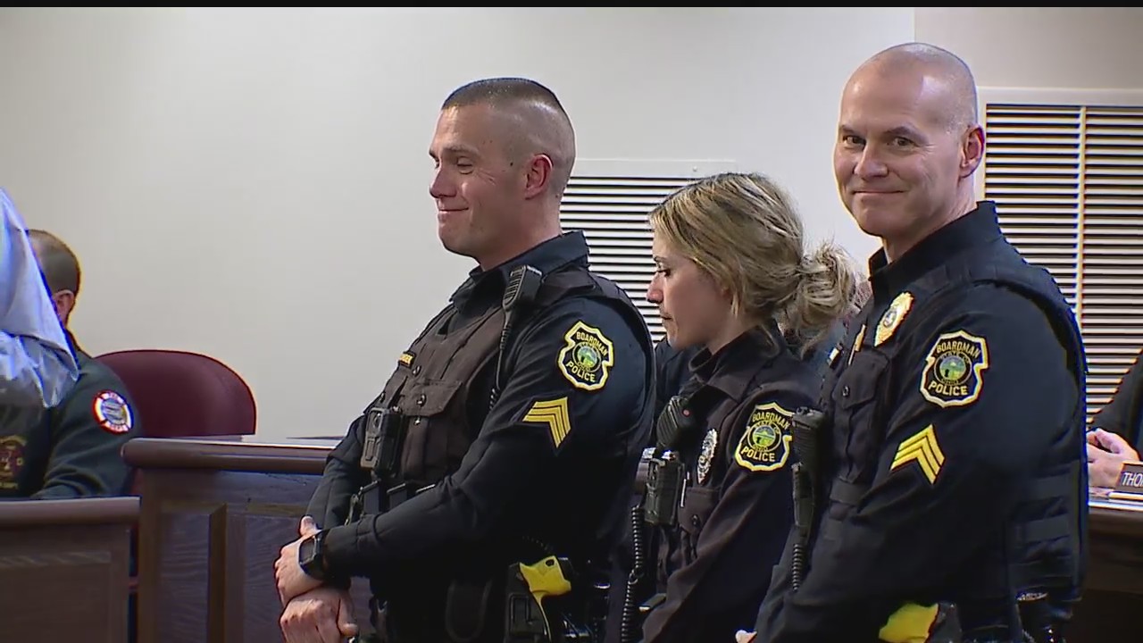 Boardman police officers honored for finding missing man before it was ...