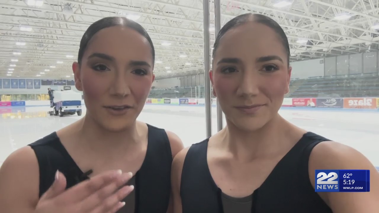 22News reporters Nicole and Victoria Buddie compete in synchronized skating – WWLP