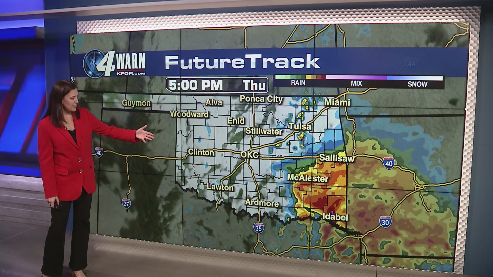 Emily’s 12:45PM Forecast for Thursday, December 26, 2024 – KFOR.com ...