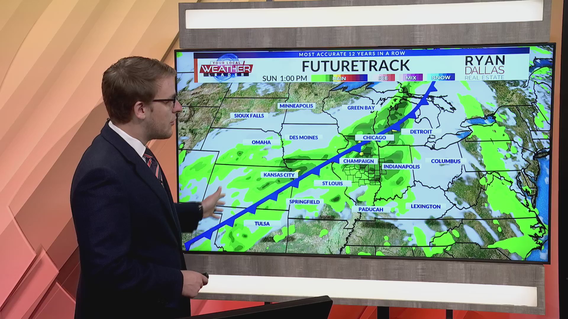 Weather Now: Rain chances on the rise Sunday and Monday – WCIA.com