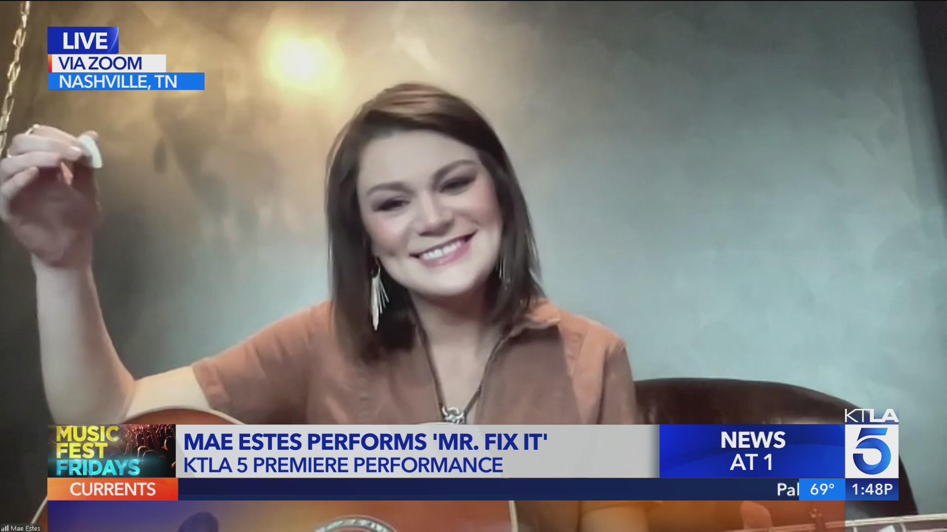 Music Fest Fridays: Mae Estes performs unreleased song – KTLA