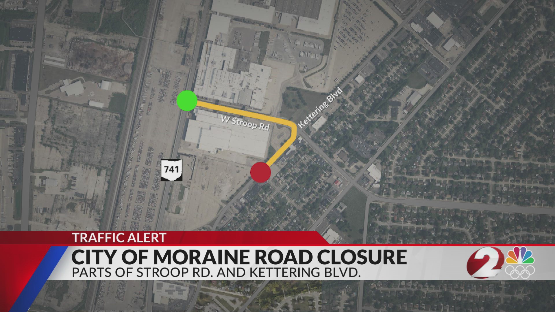 Stroop Road and Kettering Boulevard closed for repairs – WDTN.com