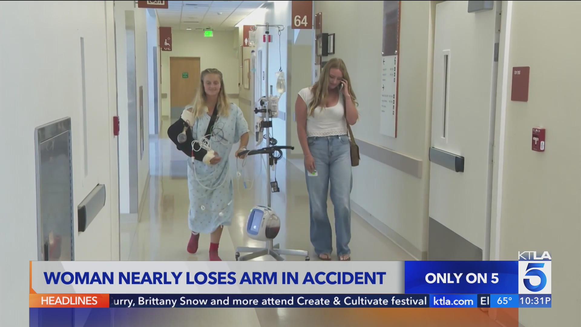 Ventura surfer nearly loses arm in accident – KTLA