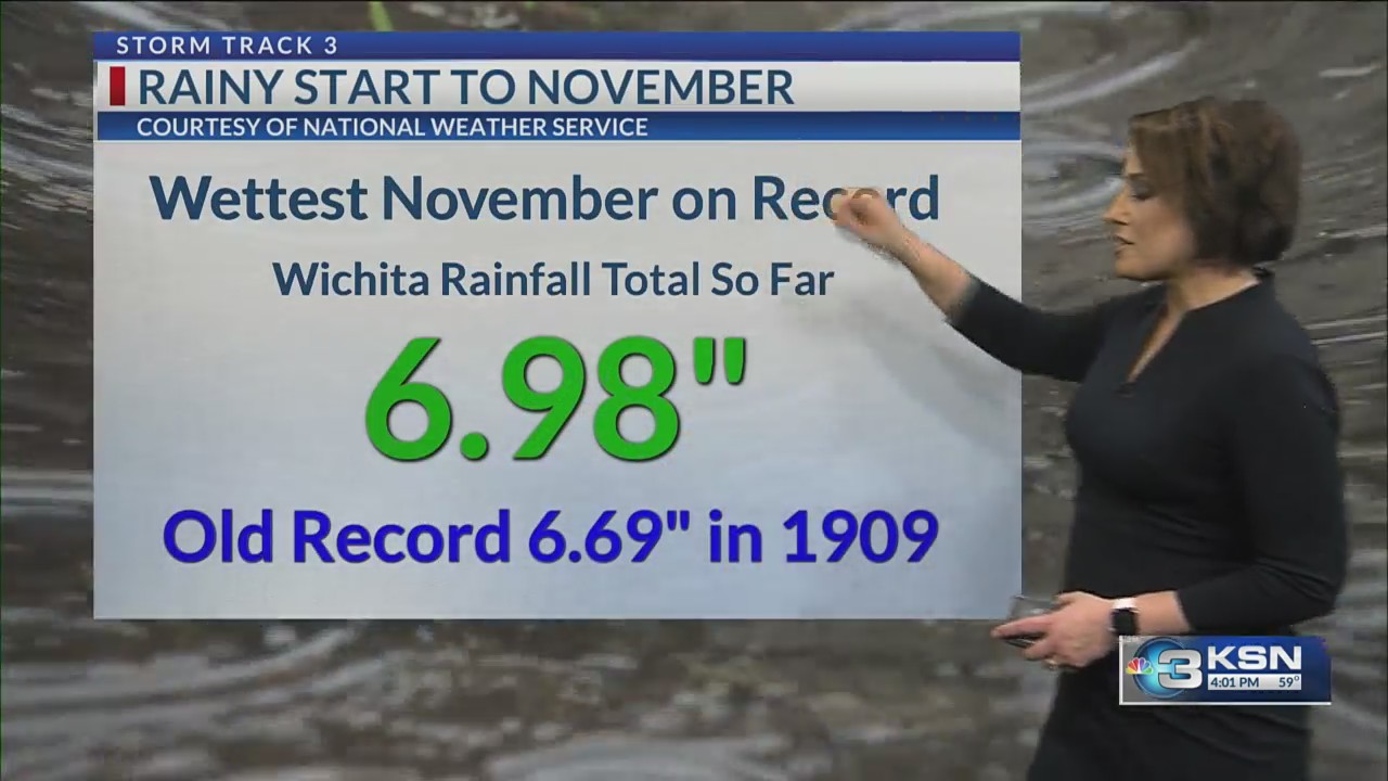 Wichita breaks a 114-year-old record for rainfall – KSN-TV