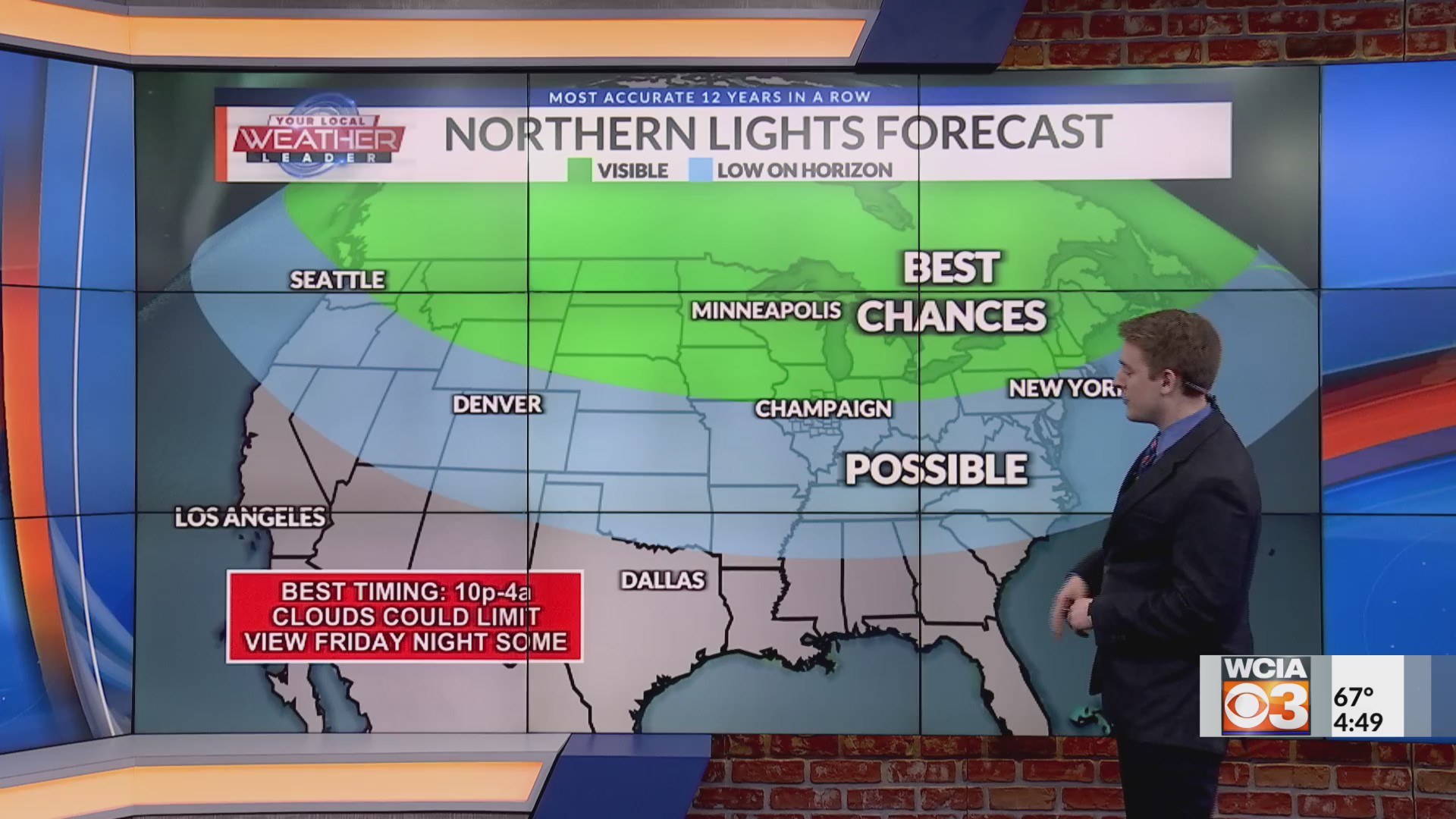 Weather Now: Northern Lights could be seen in Central IL tonight with a ...