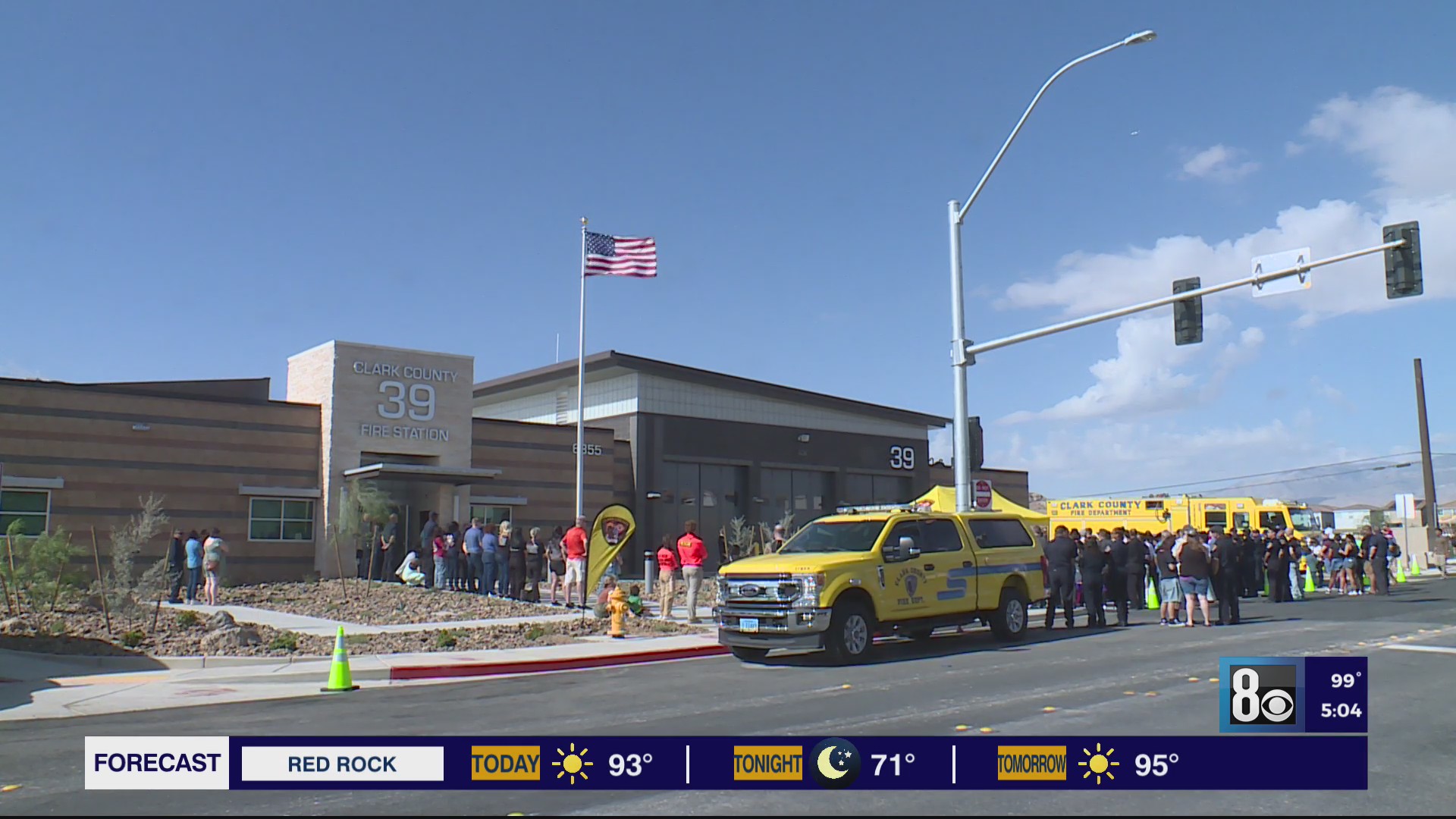 New Clark County fire station opens in southwest Las Vegas valley – KLAS