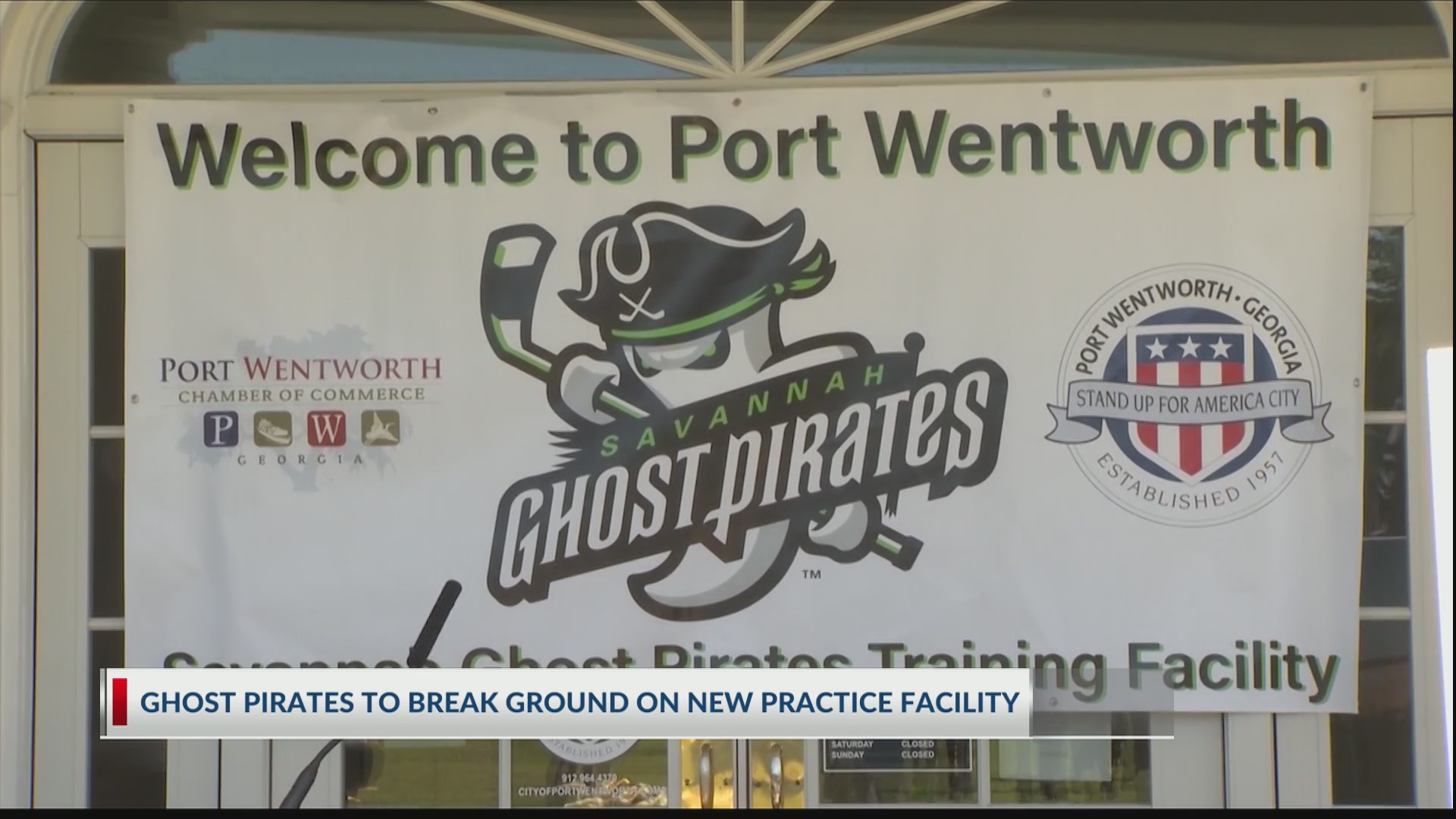 The Savannah Ghost Pirates groundbreaking – WSAV-TV