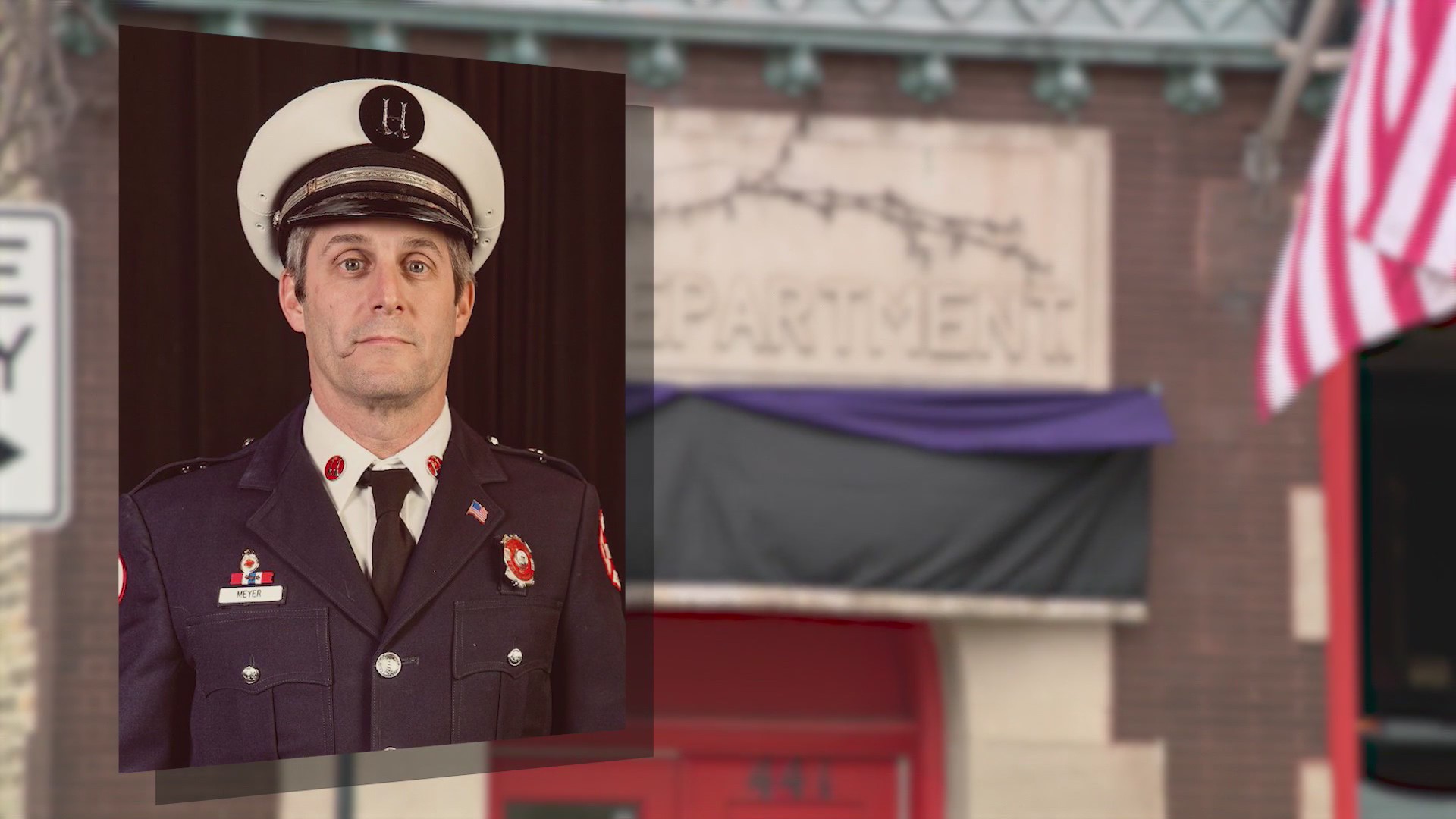 Chicago honors fallen firefighter with ribbons along procession route ...