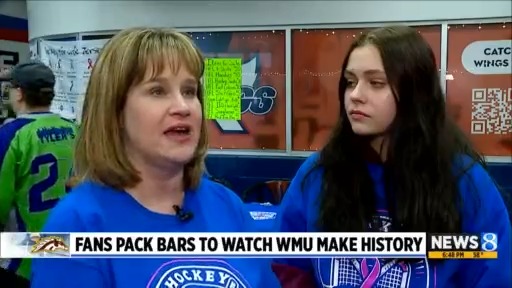 Fans pack bars to watch WMU make history – Fox 59