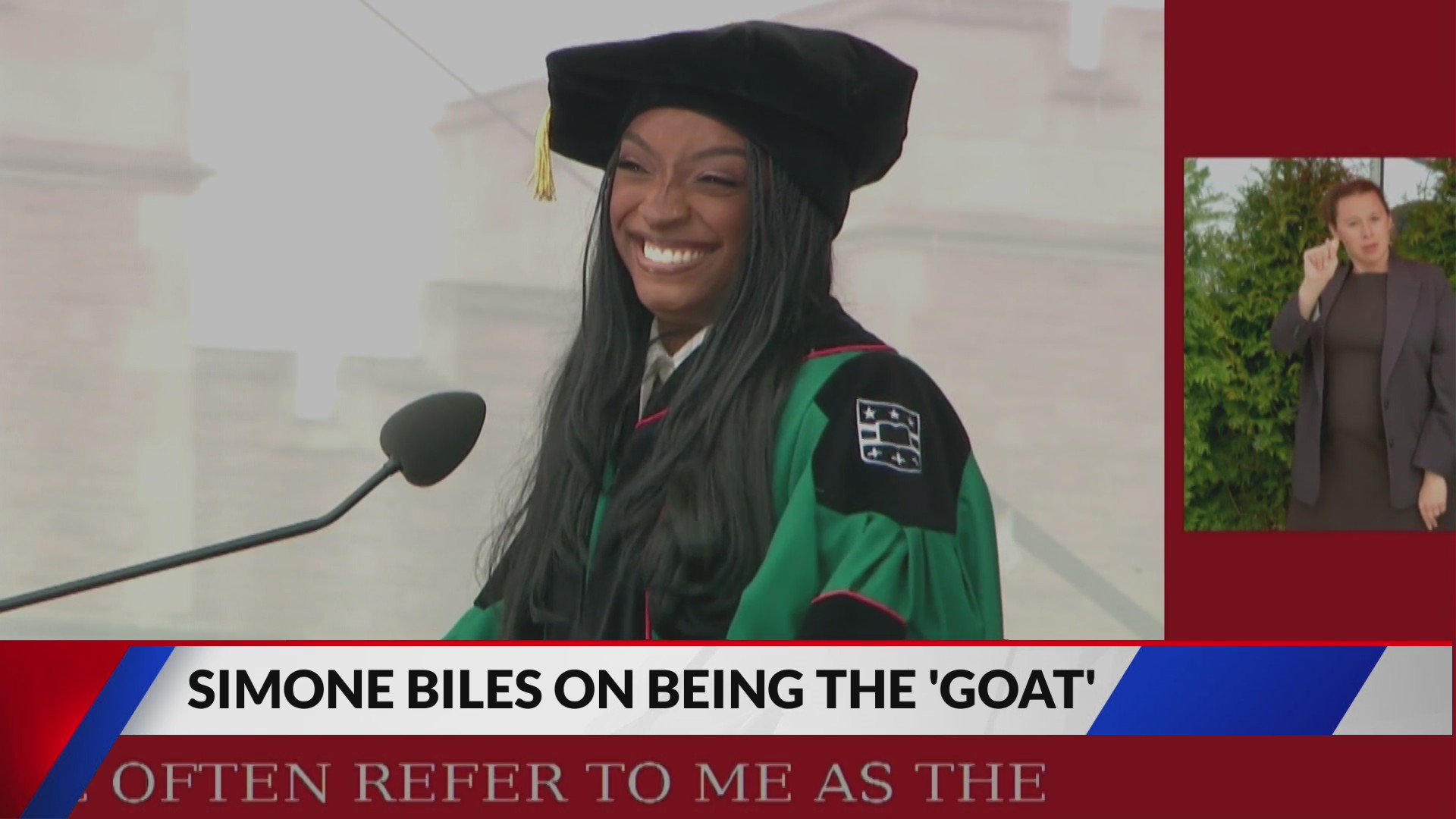 Simone Biles inspires WashU grads in speech – FOX 2