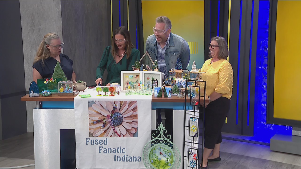 Fused Fanatic Indiana: Glass Art for Every Generation – 7/2/25 – Fox 59