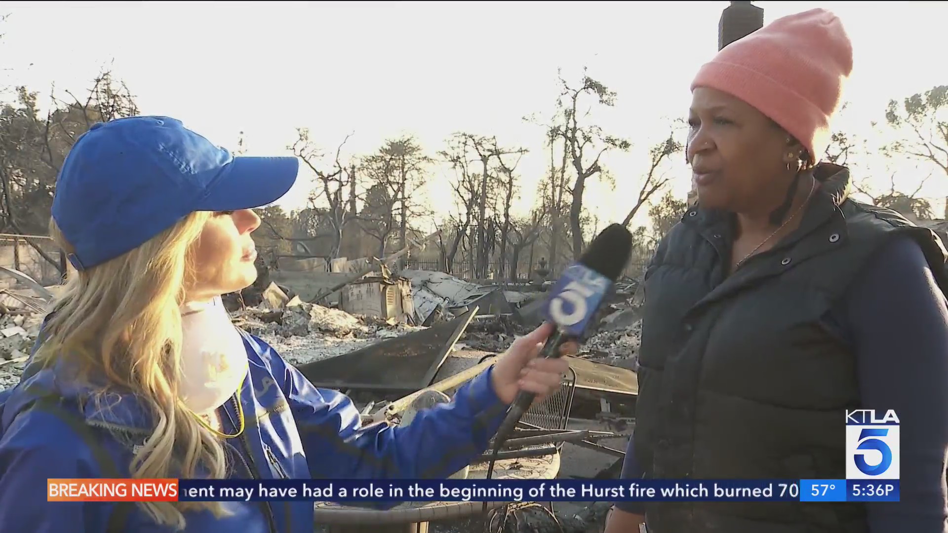 Residents return home to rubble in the devastating aftermath of Eaton ...