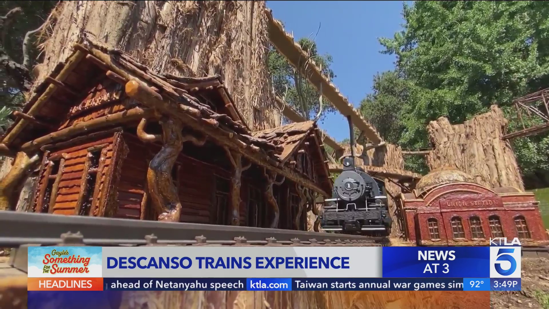 Something for the Summer : Descanso Railway Experience – KTLA