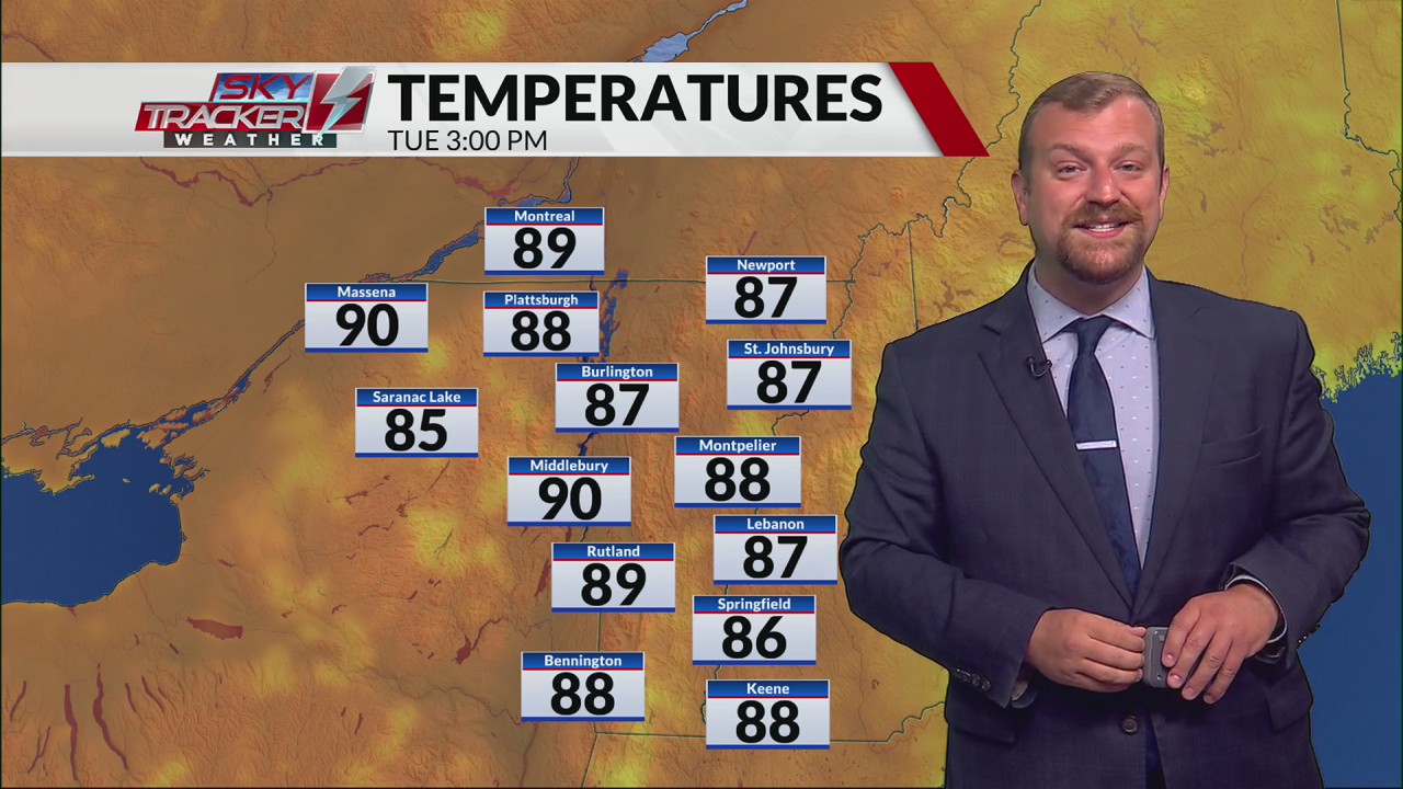 Hot start to week with temperatures near 90 Tuesday – ABC22 & FOX44