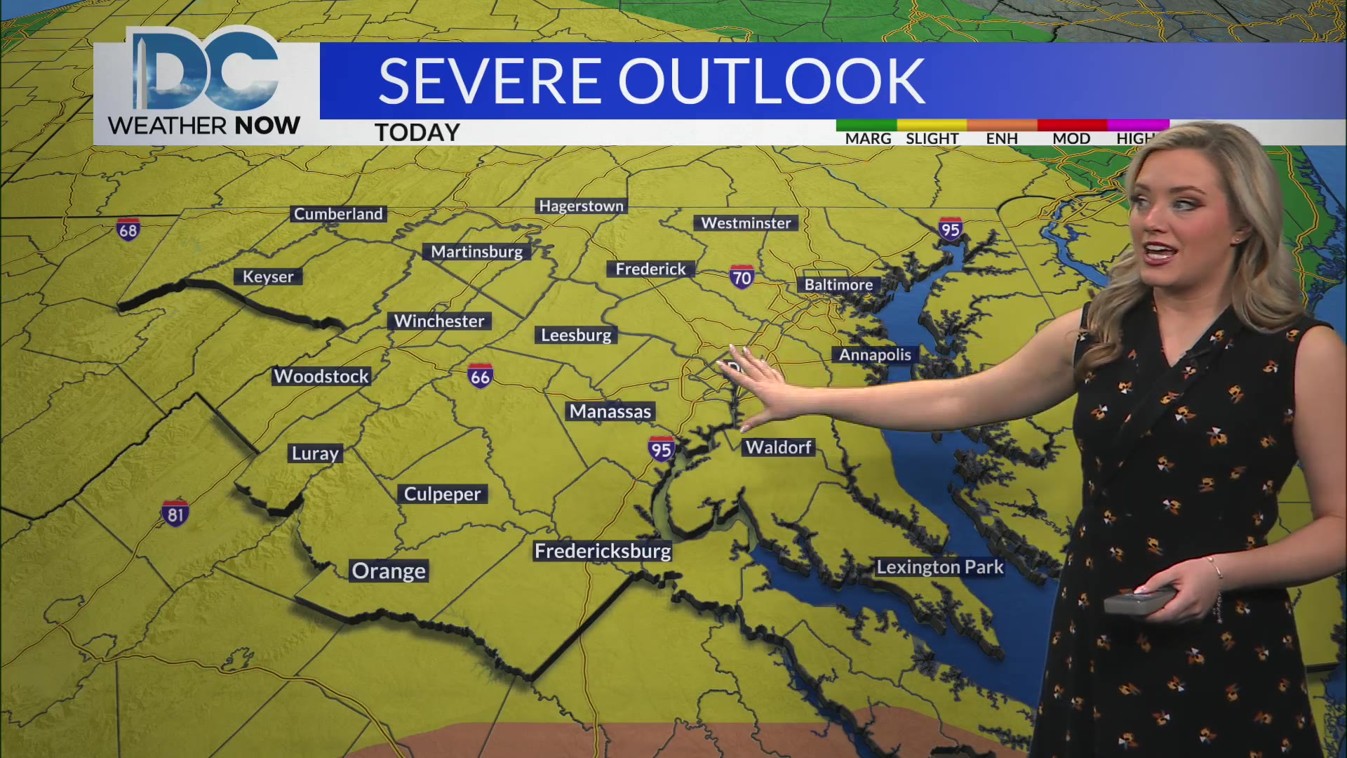 Weather: Strong storms possible this afternoon – DC News Now | DC ...