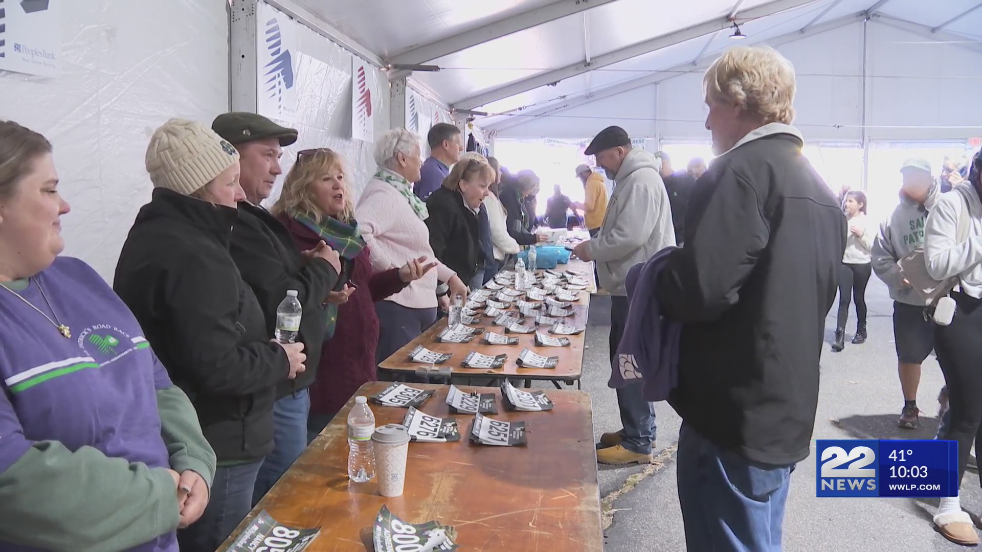 Thousands collect bibs for Holyoke’s 48th St. Patrick’s road race – WWLP