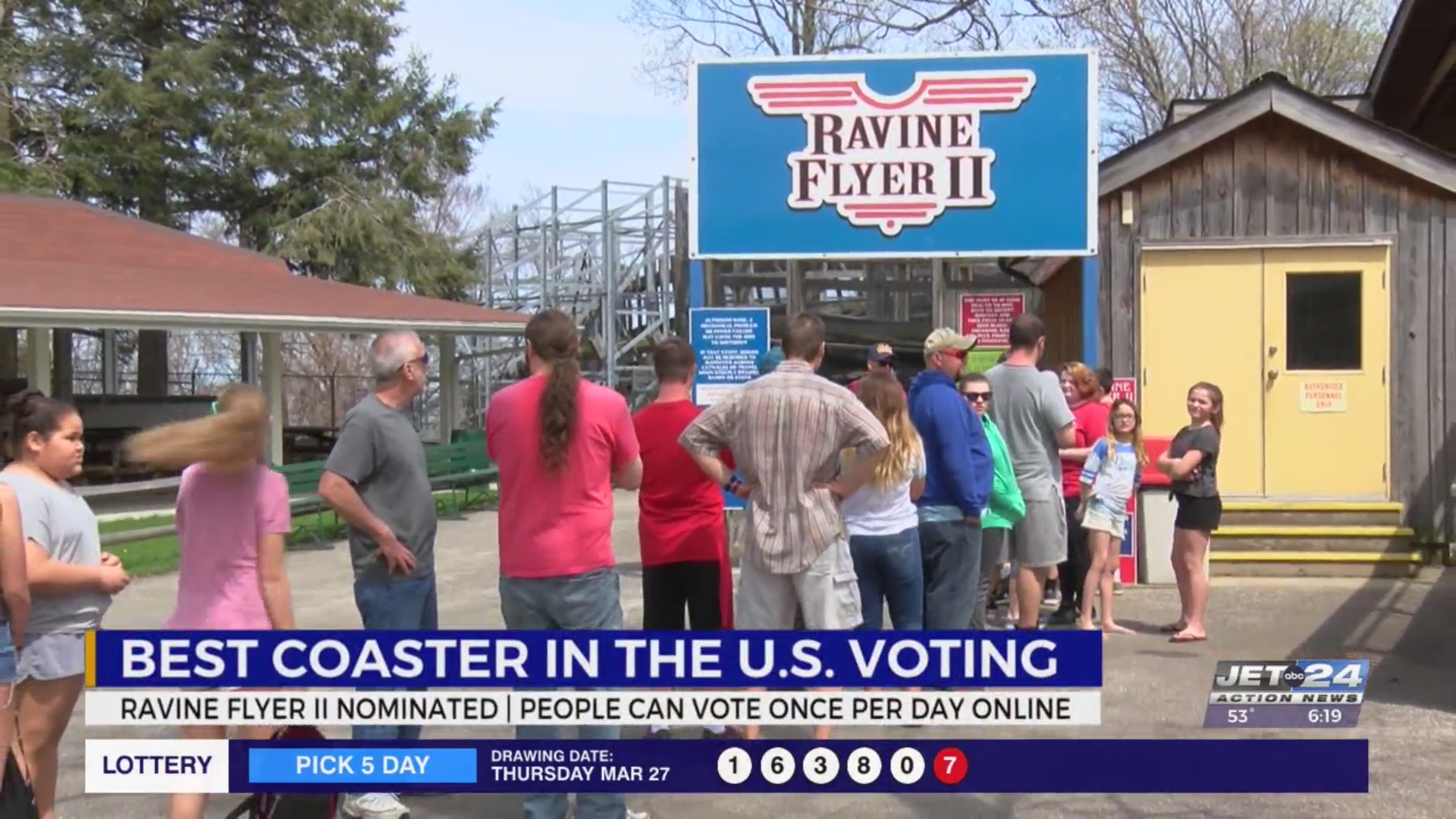 Ravine Flyer II nominated for best roller coaster in the U.S. – WJET ...