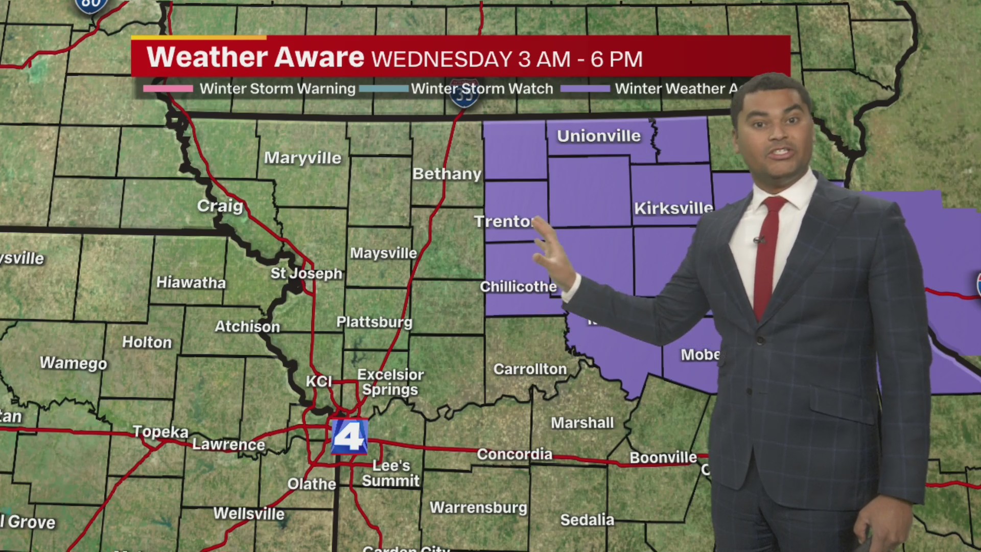 Drizzle and freezing drizzle tonight & Wednesday – FOX 4 Kansas City ...
