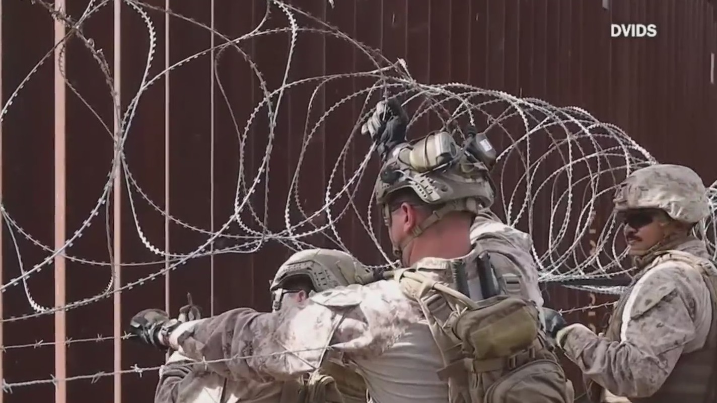 Camp Pendleton Marines stationed at border patrol station – FOX 5 San ...