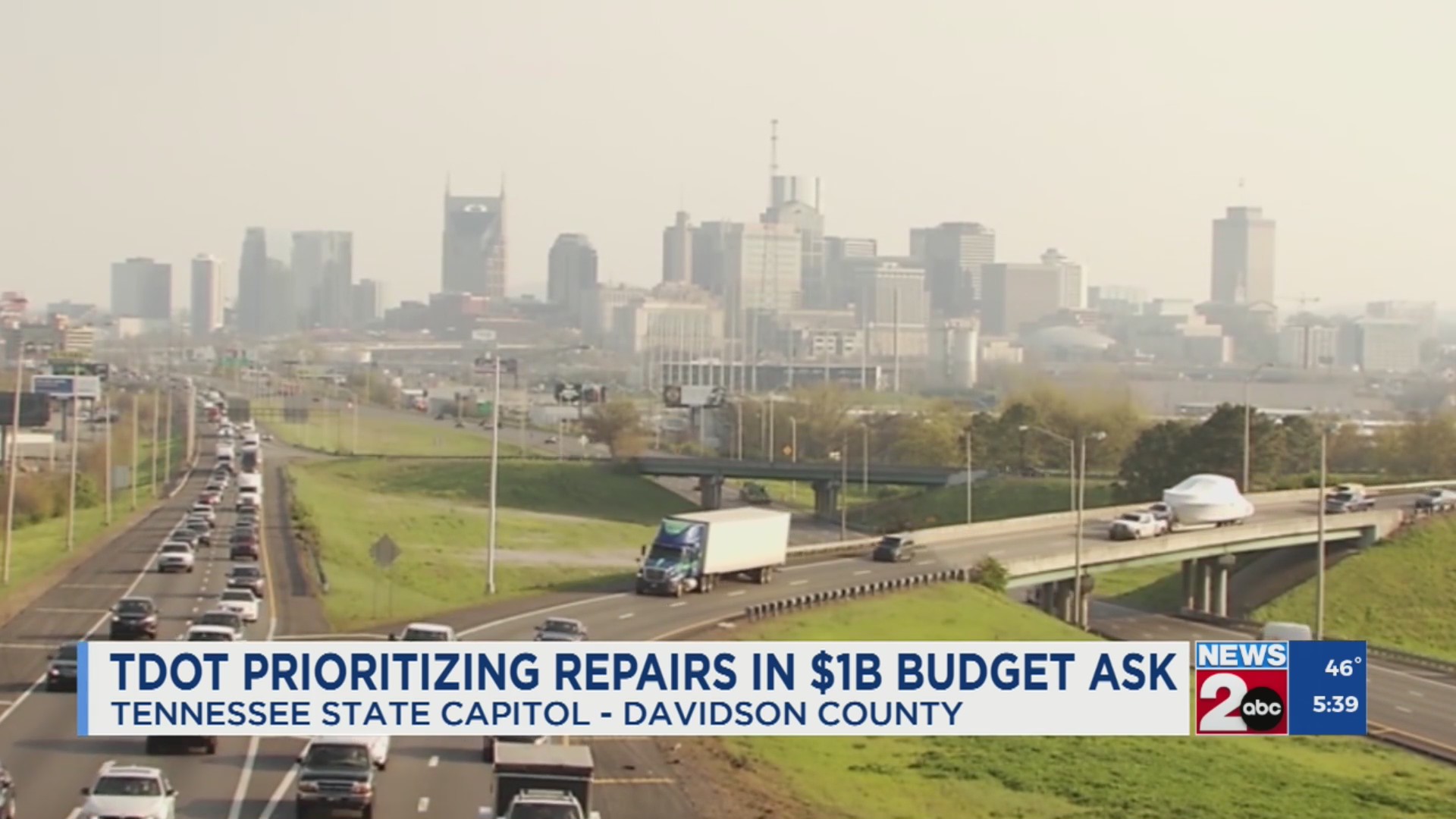 TDOT prioritizing repairs in $1B budget ask – WKRN News 2