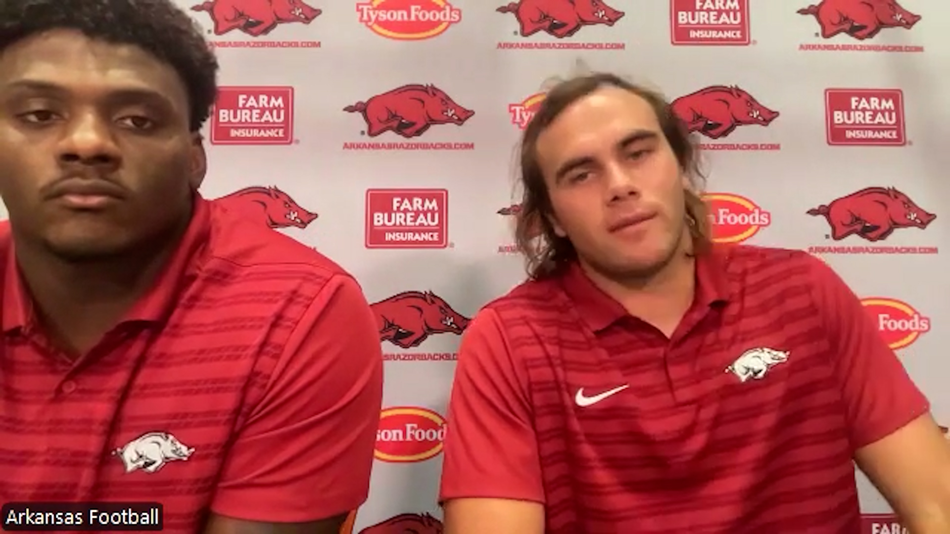 Arkansas’ Luke Hasz and Eric Gregory preview Oklahoma State game – KNWA ...