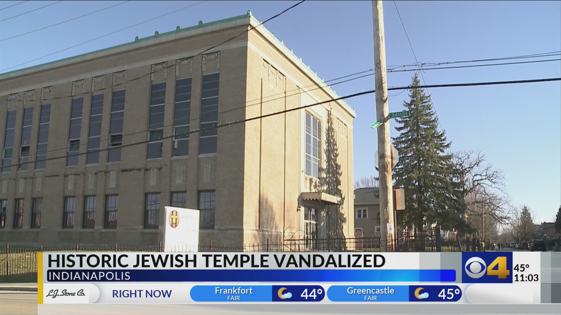 Docs: Wannabe rappers break into historic Jewish temple in Indianapolis ...
