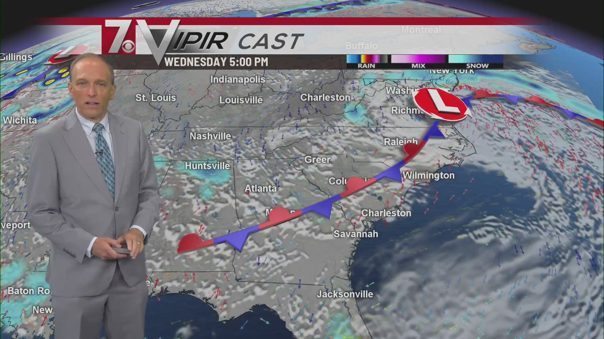 7Weather Wednesday AM Forecast – WSPA 7NEWS
